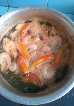Resep Pindang Cemplung Udang Ala Jepara oleh indriani azizah - Cookpad