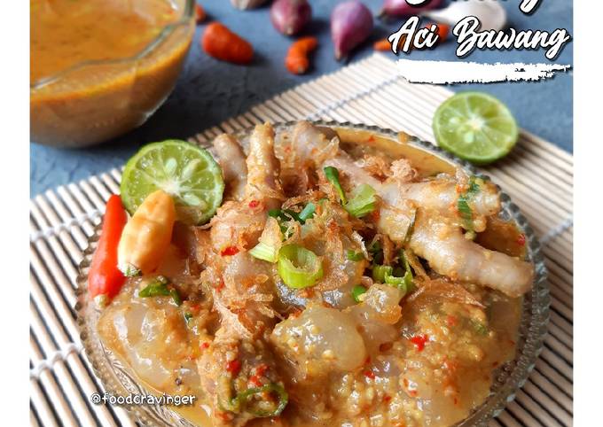 Resep Ciwang Aci Bawang oleh Rachmita Virdani - Cookpad