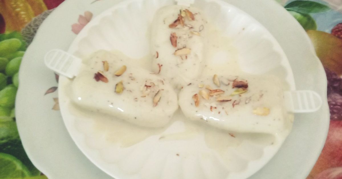 Delicious Tasty Vanilla Kulfi Recipe by Ramaben Joshi - Cookpad