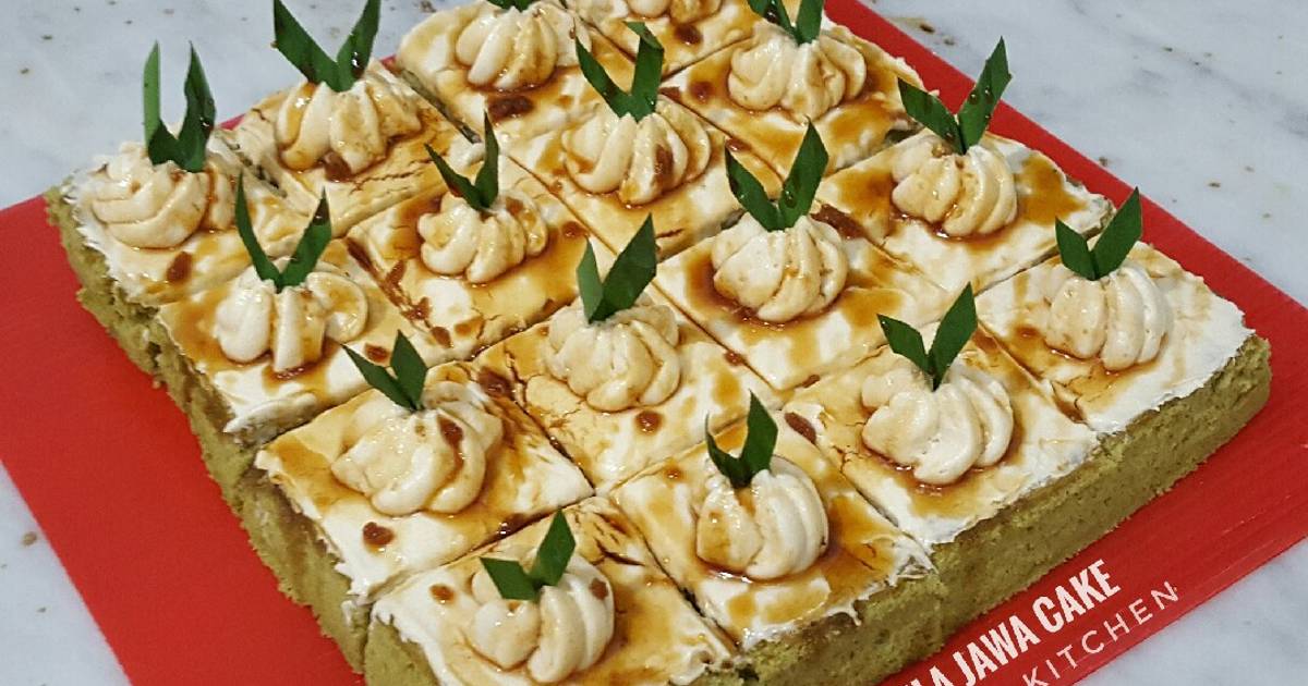 Resep Pandan Gula Jawa Cake oleh Jesslyn's Kitchen - Cookpad