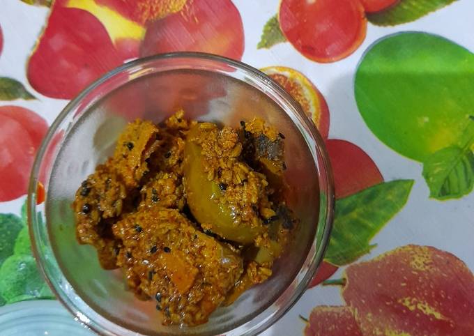 Kacha mango pickle Recipe by nkm - Cookpad