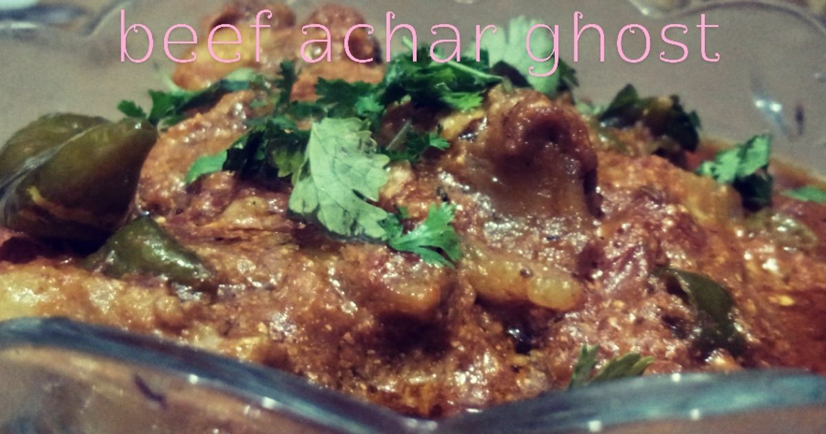 Beef Achar Gosht Recipe by Somi Ali - Cookpad