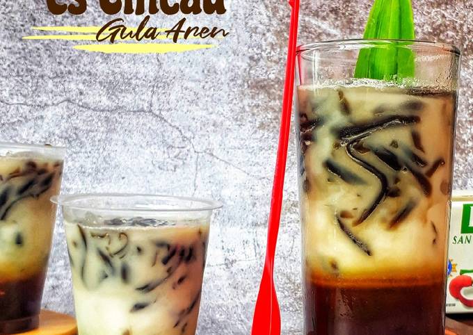 Resep Es Cincau Gula Aren 예르다🍹 oleh Yerda Fahrana 예르다 파흐라나 - Cookpad