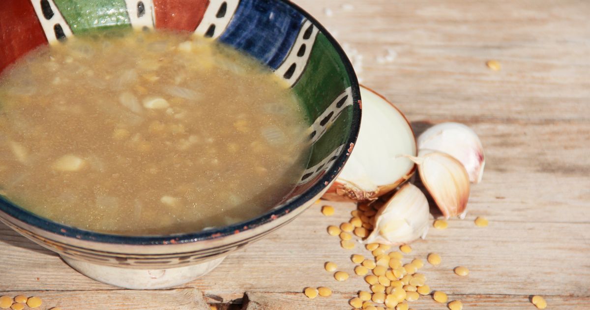 Sopa De Lentejas Amarillas Receta de Aklat del Mundo- Cookpad