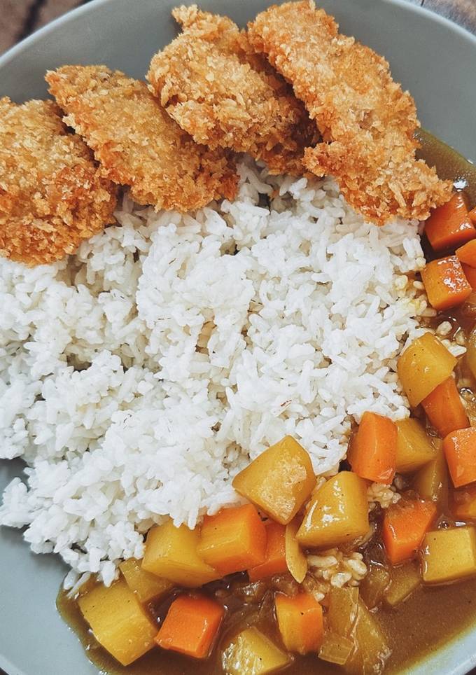 Resep Chicken Katsu Curry Rice oleh fdrika - Cookpad