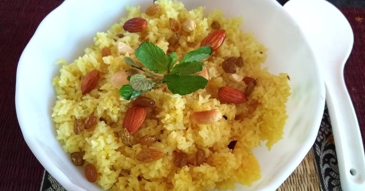 Bengali misti pulao Recipe by Mukti Sahay - Cookpad