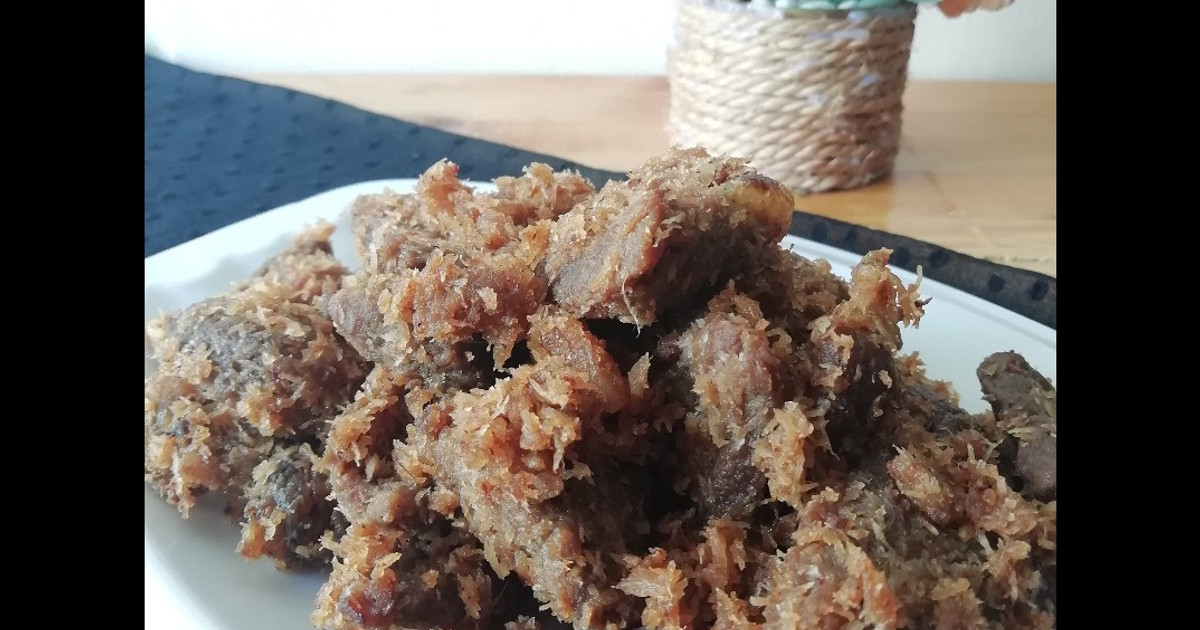 Resep 845.Dendeng Ragi (Daging Serundeng) oleh 🍹🍕 pawonku 🍜🍚 - Cookpad