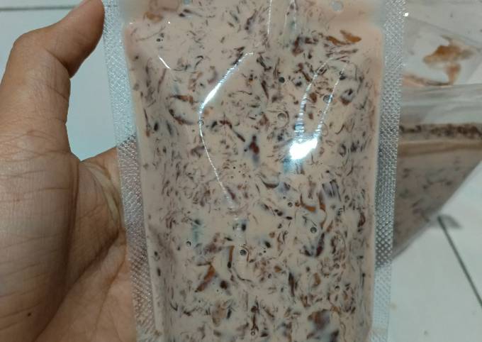 Resep Es Lumut Cokelat oleh Nova Utami - Cookpad