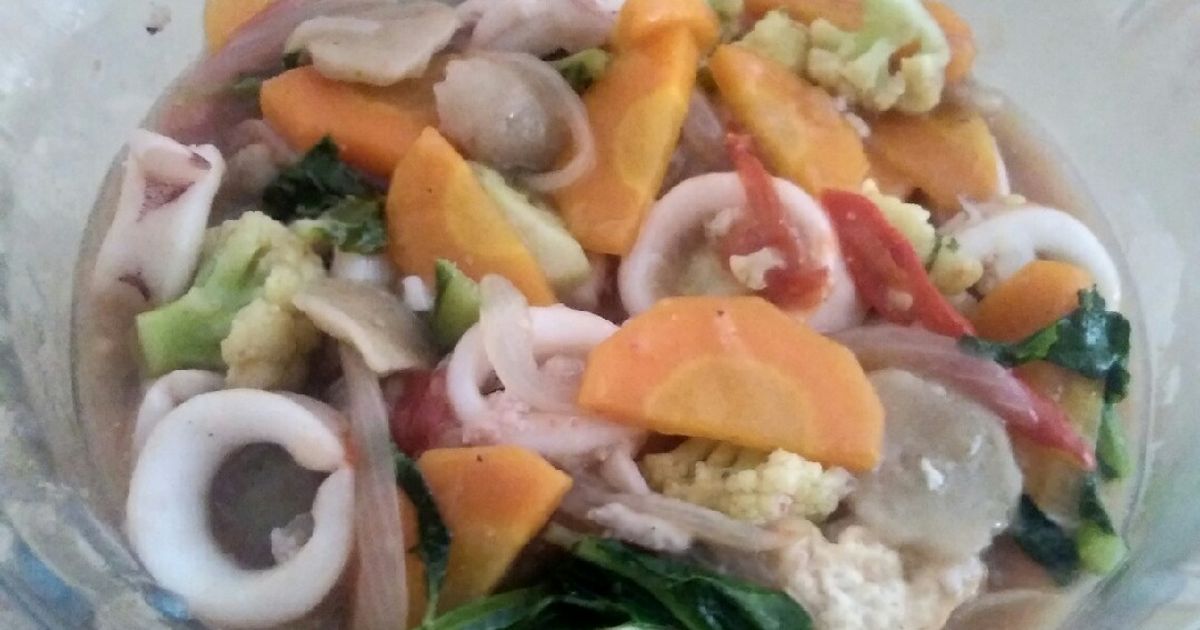 187 resep capcay bakso cumi enak dan mudah - Cookpad