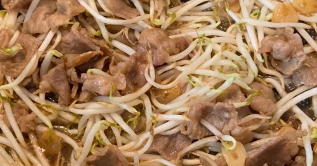 Resep Buta Niku Moyashi Itame (Tumis Tauge Ala Jepang) oleh Tiffany ...