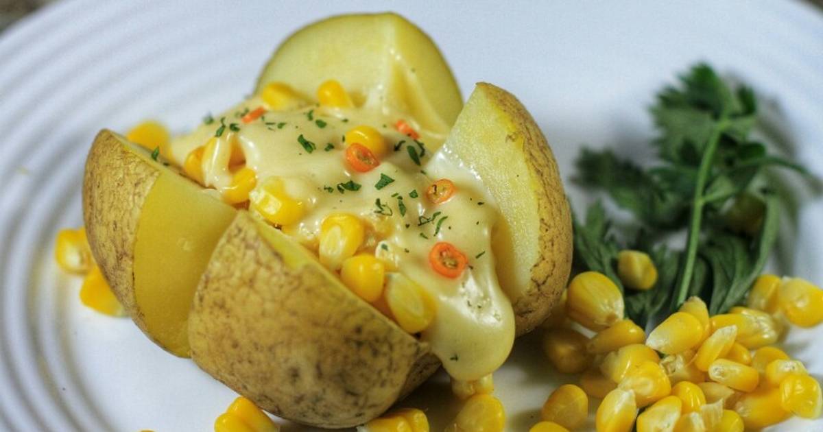 Resep Corn Potato Lava oleh aneng.wijaya - Cookpad