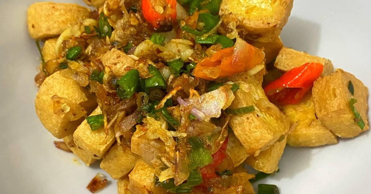 Resep Tahu goreng garam (menu akhir bulan, simple & enak) oleh ANF ...