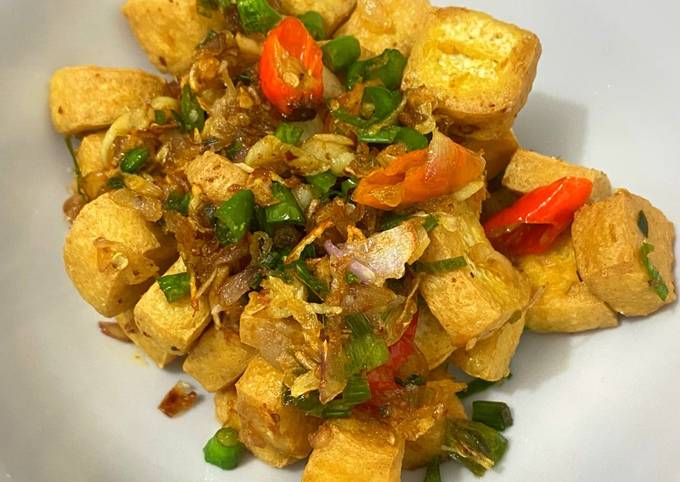 Resep Tahu goreng garam (menu akhir bulan, simple & enak) oleh ANF ...