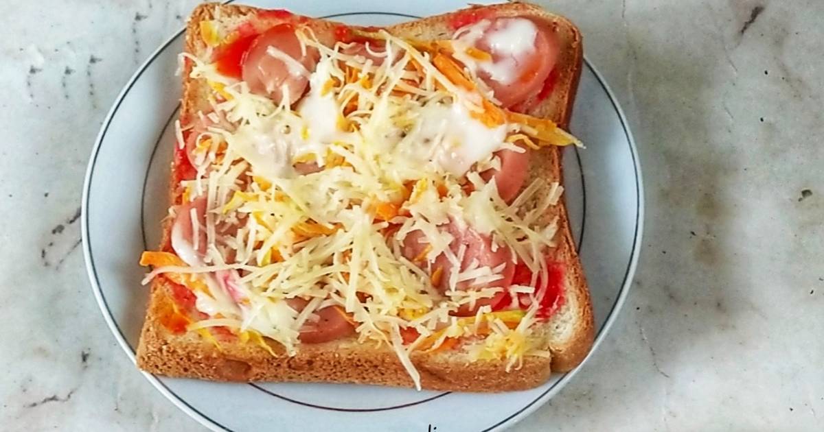 Resep Pizza Roti Tawar oleh nidarudi - Cookpad