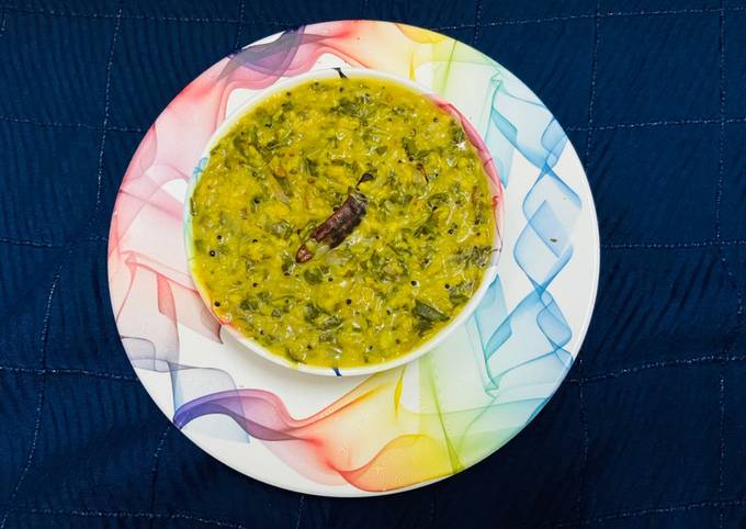 Methi moong dal & Moong Dal with fenugreek leaves Recipe by Travel with ...