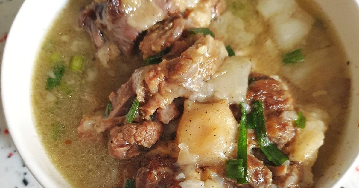 Resep Sop buntut sapi oleh Antikasari Akkuş - Cookpad