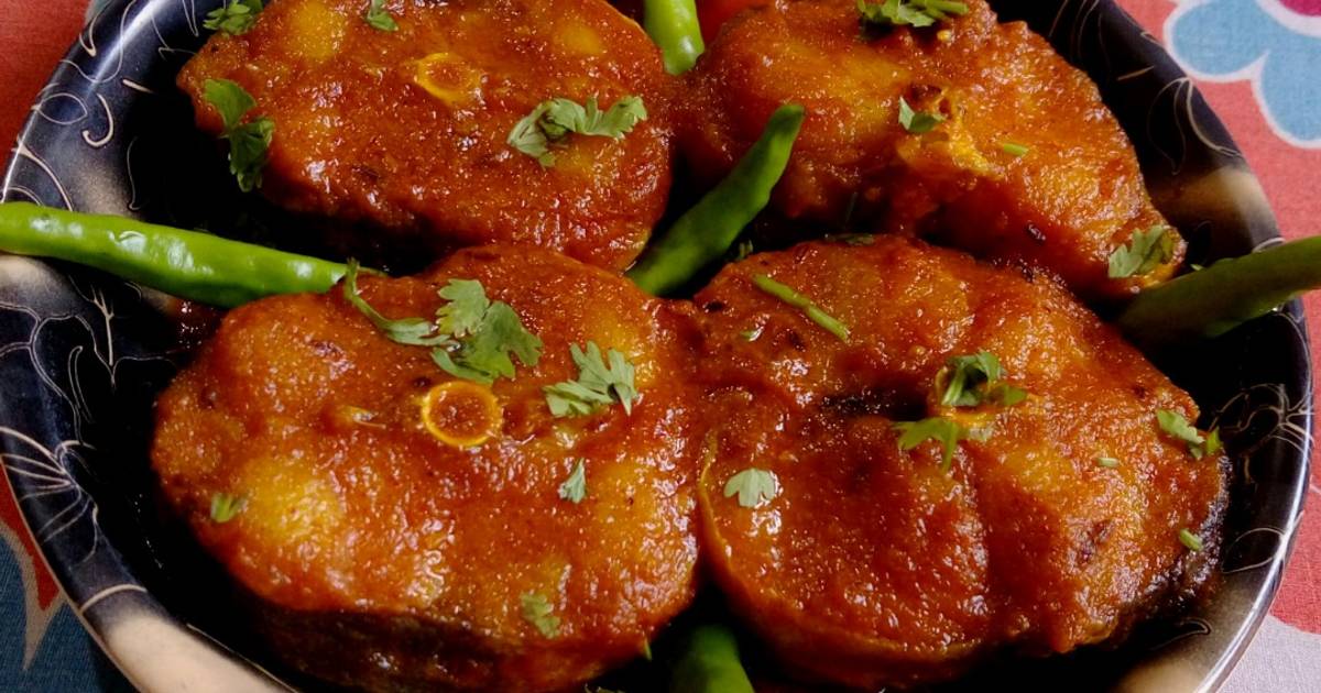 Aar Fish Kosha/Spicy Aar Fish Recipe by Rimpa Bose Deb - Cookpad