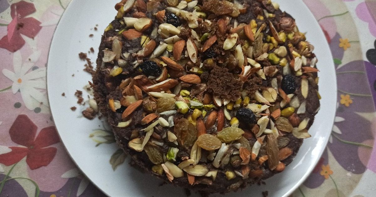 Mawa Dark Chocolate Cake Recipe by Manika Dargan - Cookpad