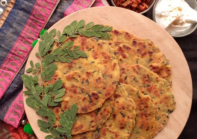 Multigrain Moringa Paratha Recipe by Deepa Rupani - Cookpad