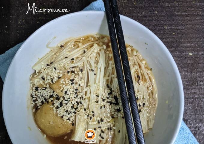 Resipi Enoki Garlic Sauce Microwave oleh Nana Isya - Cookpad