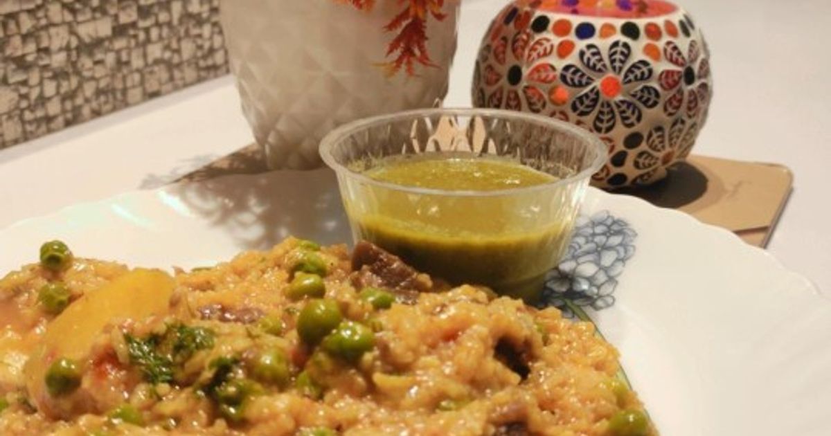 Mix Veg Matar Pulao Recipe by almas.fatima - Cookpad