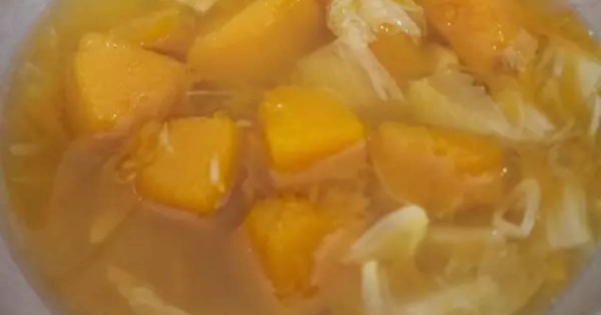Resep Sayur Bening Labu Sawi Putih Oleh Shifa Humairoh Cookpad