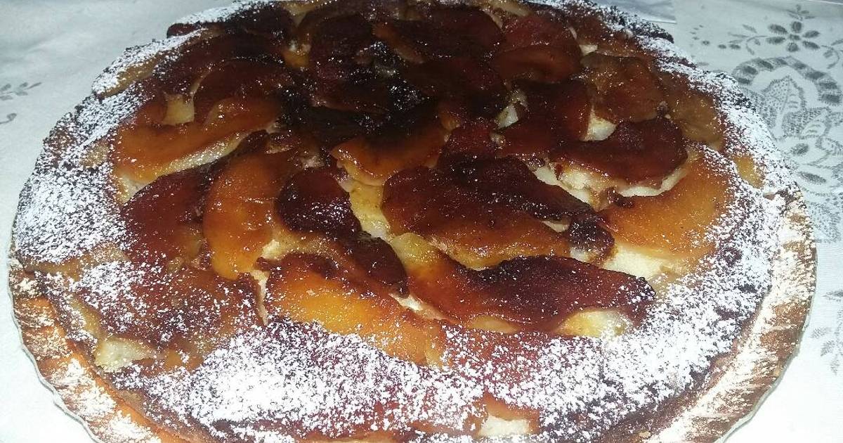 Torta invertida de peras Receta de Lorena Bertoni 😋- Cookpad