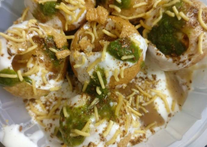 Dahi Puri Ki Chat Recipe by mahira kumar - Cookpad