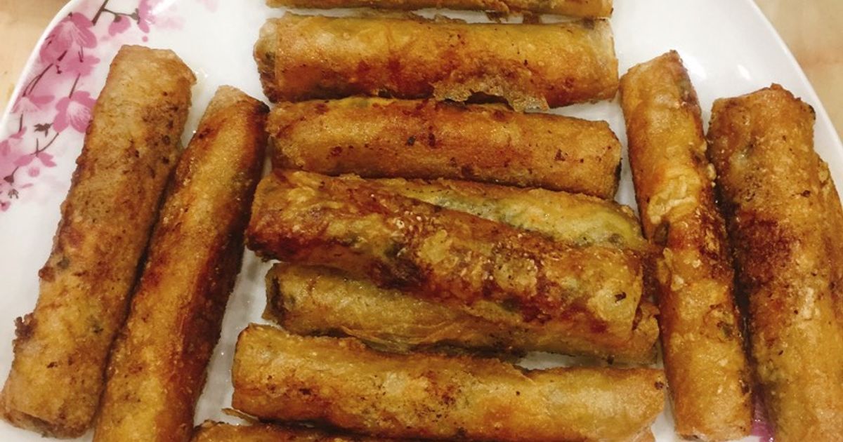 Vegetarian Vietnamese Spring Rolls (Bánh đa Nem Chay) Recipe By Loan Nguyễn