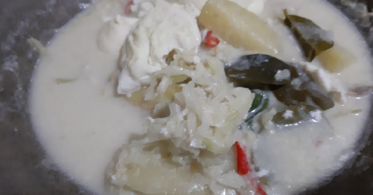 Resep telur kuah santan kol rumahan enak dan mudah - Cookpad
