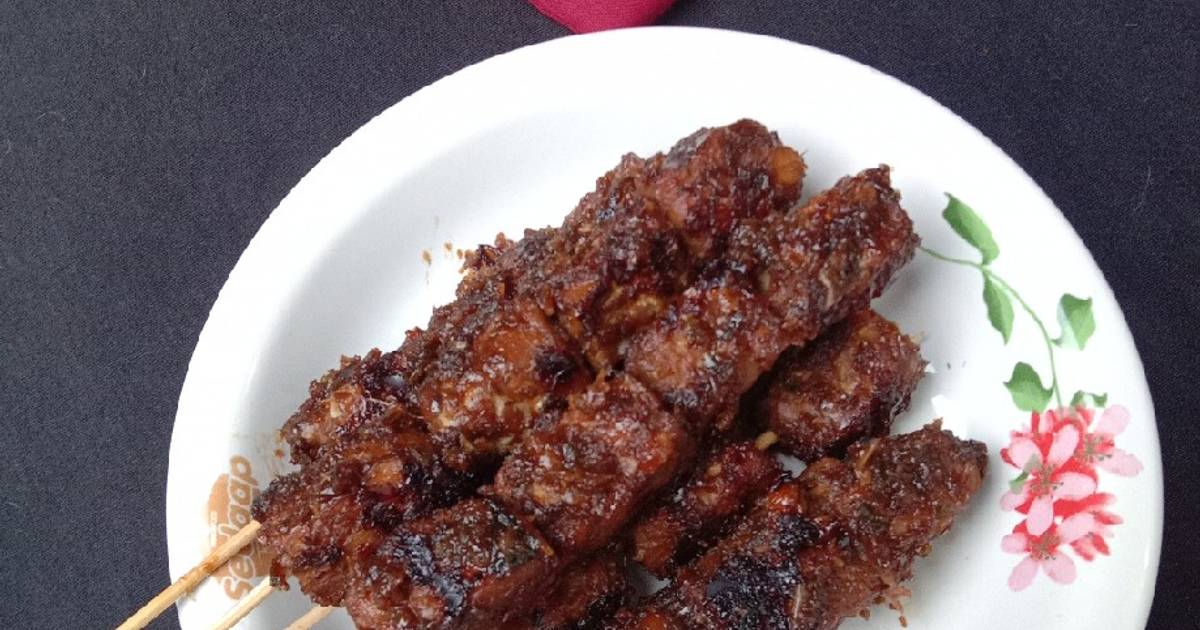 Resep Sate Tempe oleh Mama Kafa - Cookpad