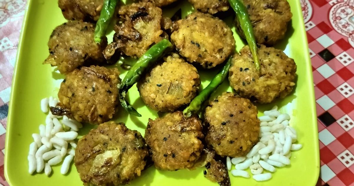 Odisha Snack Mudhi Bara Recipe by Barnali Debdas - Cookpad