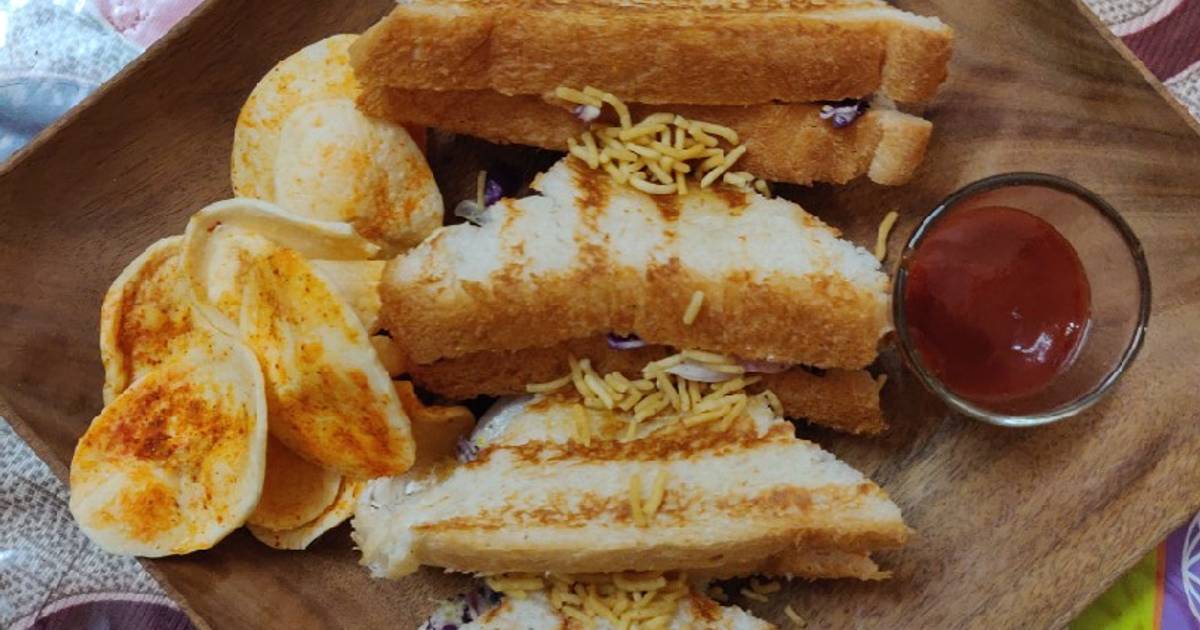 Red cabbage sandwich Recipe by Rashi Jain - Cookpad