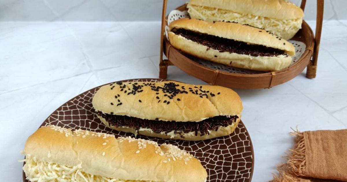 Resep Roti Jadul isi Keju dan Coklat oleh Isnawati - Cookpad