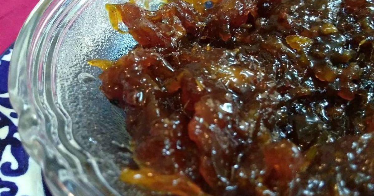 Quick Raw Mango Chunda Recipe by Shakuntla Tulshyan - Cookpad