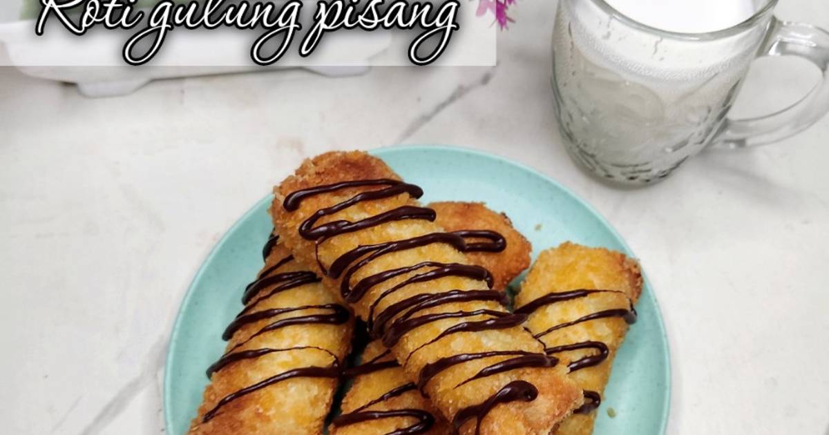 Resep Roti Gulung Pisang oleh Nyanyah - Cookpad