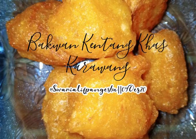 Resep Bakwan Kentang Khas Karawang oleh Swari Alif Pangestu - Cookpad