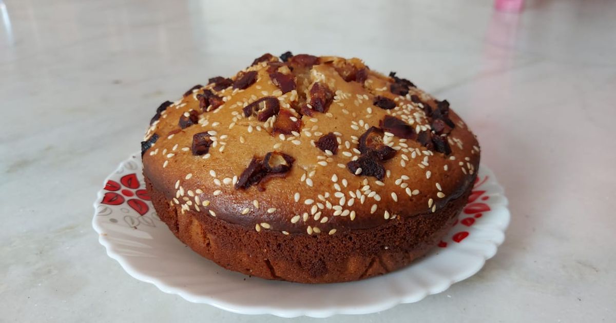 Wheat Plum Cake (Nolen Gur Attar Cake) Recipe by Rati Chatterjee(Rati's ...