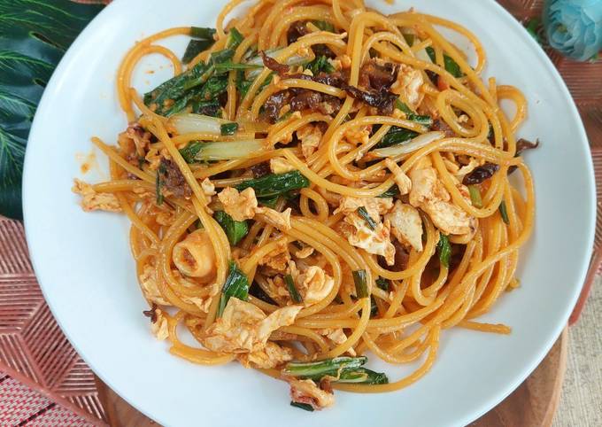 Resep Spaghetti Goreng Jawa oleh Lse Lusia - Cookpad