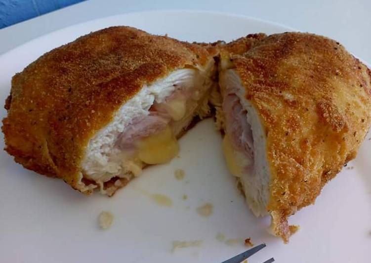 Cordón bleu Receta de Recetas de una canaria pan y moja- Cookpad