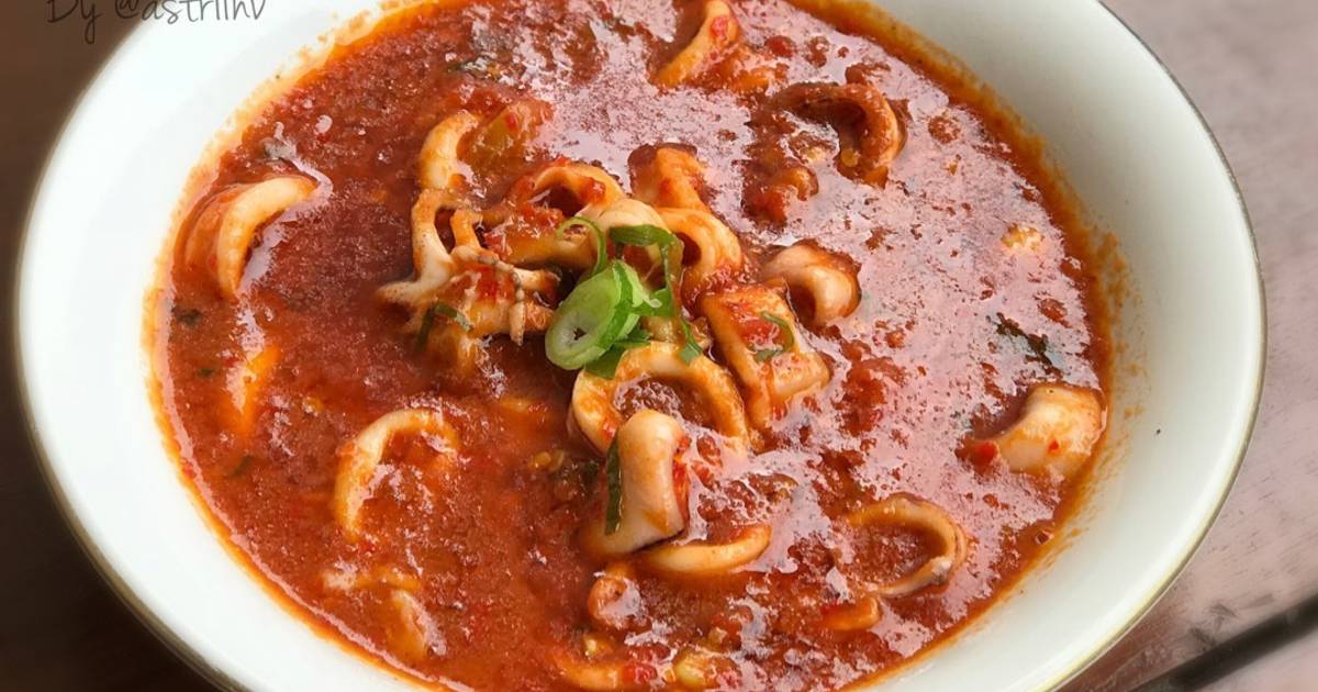 Resep Cumi Balado oleh astriinv - Cookpad