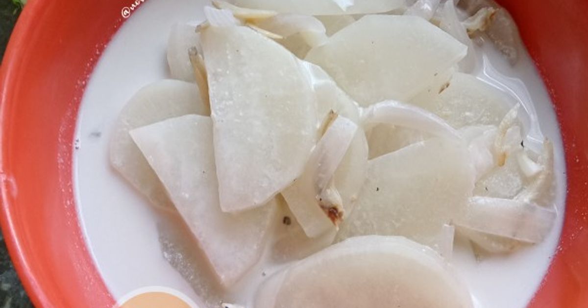 Resipi Lobak Putih Masak Lemak oleh Nor Al Fatihah - Cookpad