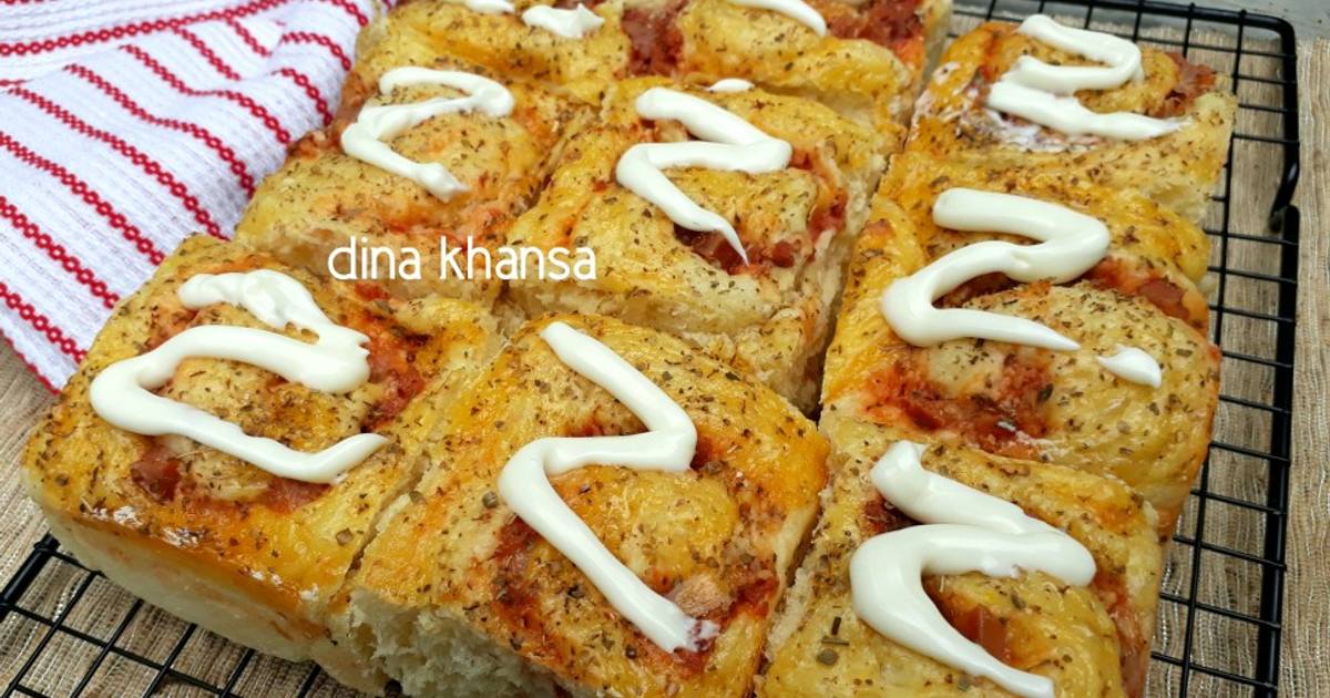 Resep Pizza Roll Bread oleh Dina_Khansa - Cookpad