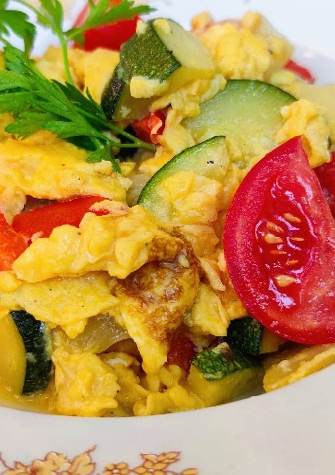 Cukkini tojás rántotta | Mónika Gyurászné receptje - Cookpad receptek