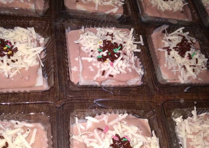 Resep Stup Roti Tawar fla coklat oleh Ummu Haris - Cookpad