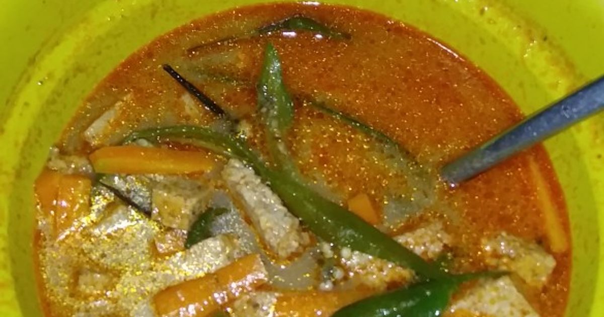 Resep Sayur Oncom Cabe Ijo oleh Yunna Anggita - Cookpad