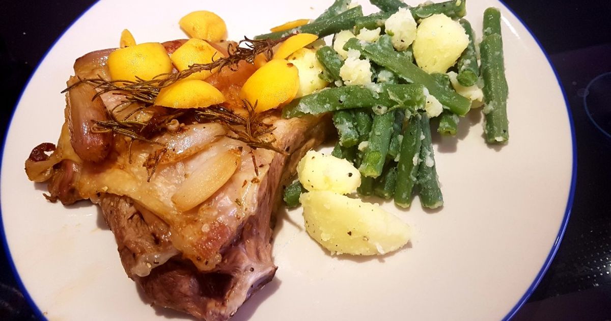 Roast Lamb With Sweet, Minty Shallots Recipe by Becky - Cookpad