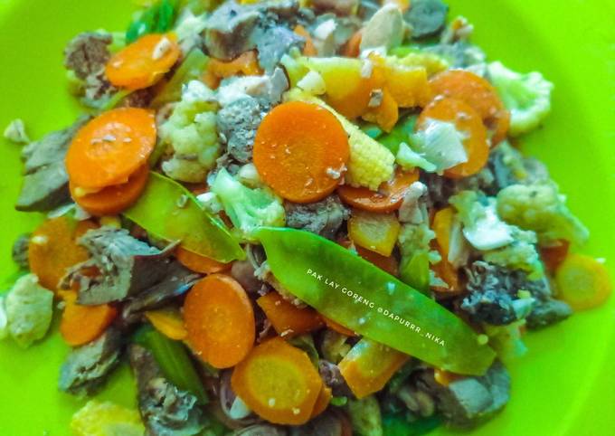 Resep Pak Lay Goreng oleh nika zulianingsih - Cookpad
