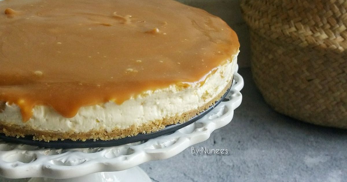 Resipi Biscoff Tiger Cheesecake Oleh Nunees Cookpad