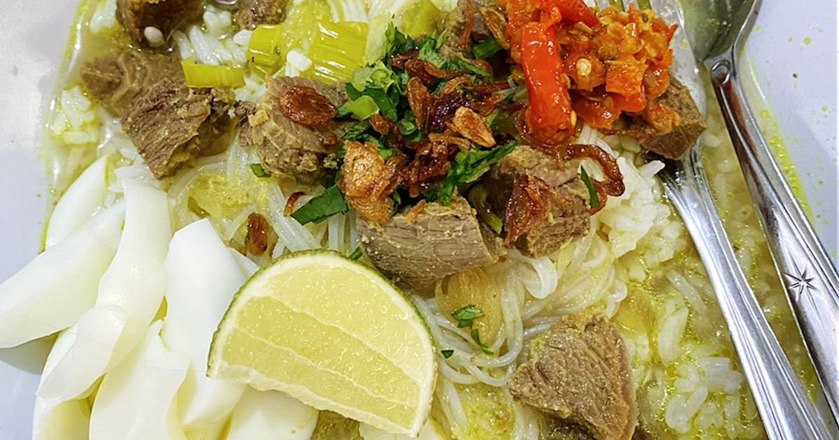 Resep Soto Daging oleh YennJo - Cookpad